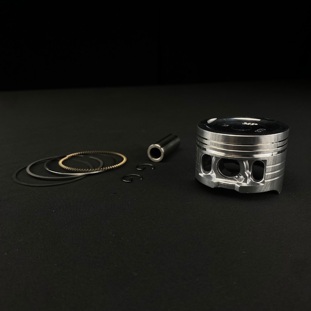 RACING FORCE MP PISTON KIT WAVE125 FI 52.4MM (STD/0.25/-.50/0.75/1.00 ...