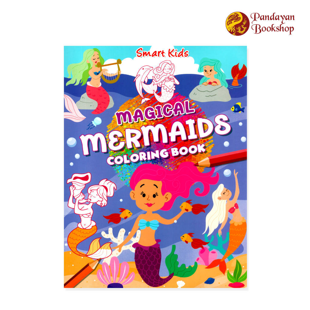 Smart Kids Magical Mermaids Coloring Book | Shopee Philippines