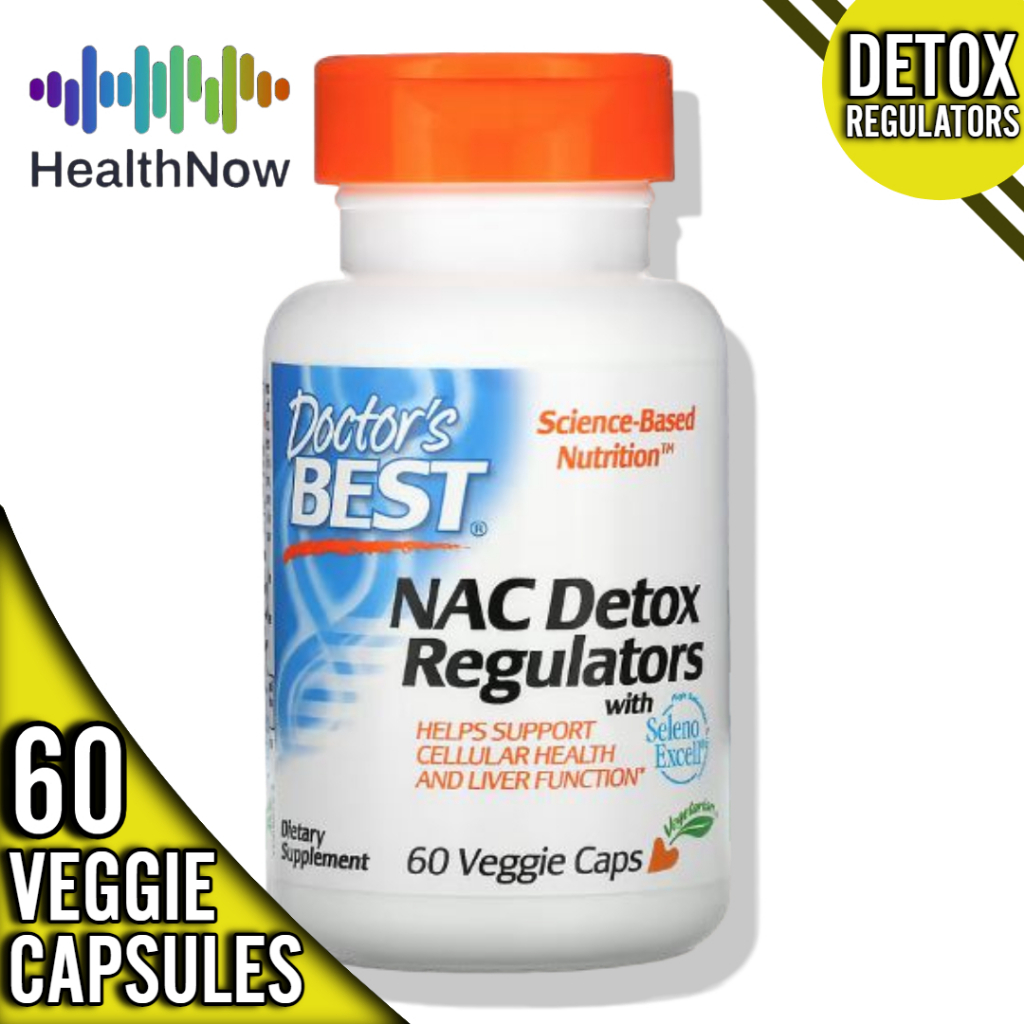 Doctor's Best, NAC Detox Regulators, 60 Veggie Caps | Shopee Philippines