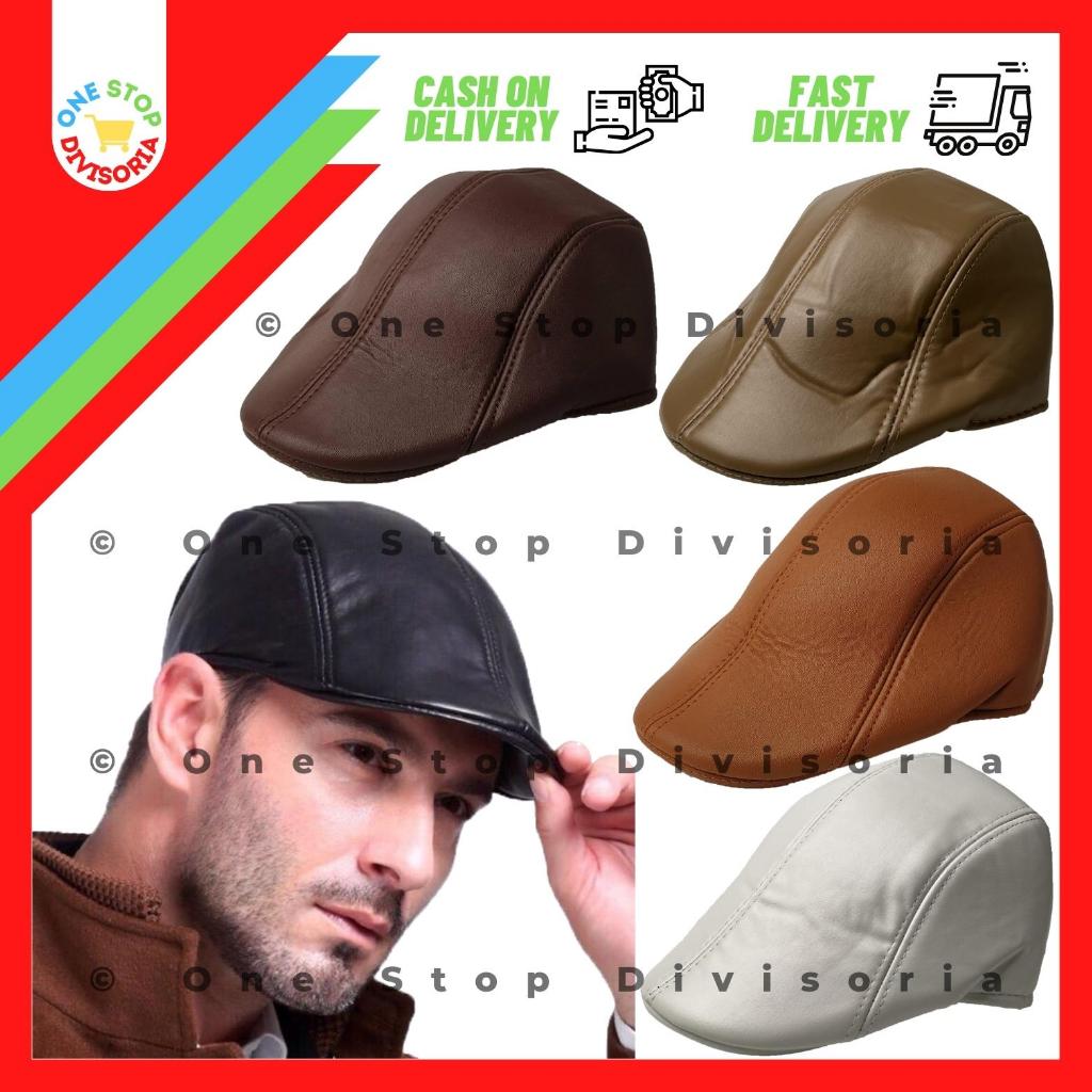 [Free Size] Leather | Peaky Blinders Newsboy Baker Country Golf Flat ...