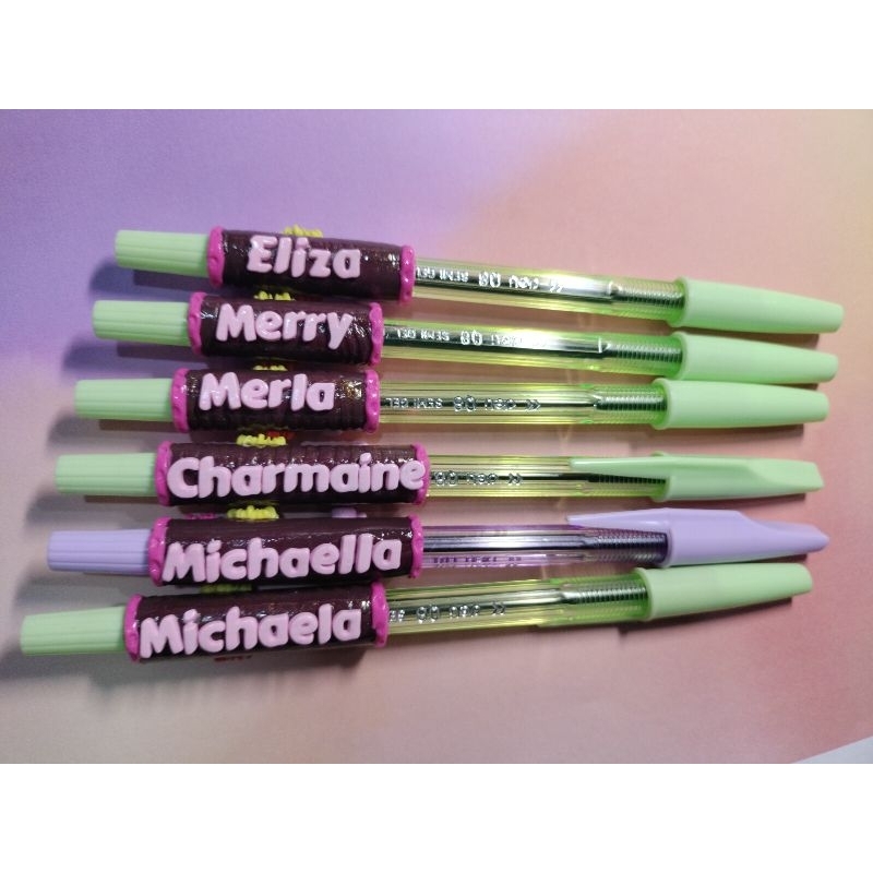Munchie's Arty Customized Name for ballpen | Shopee Philippines