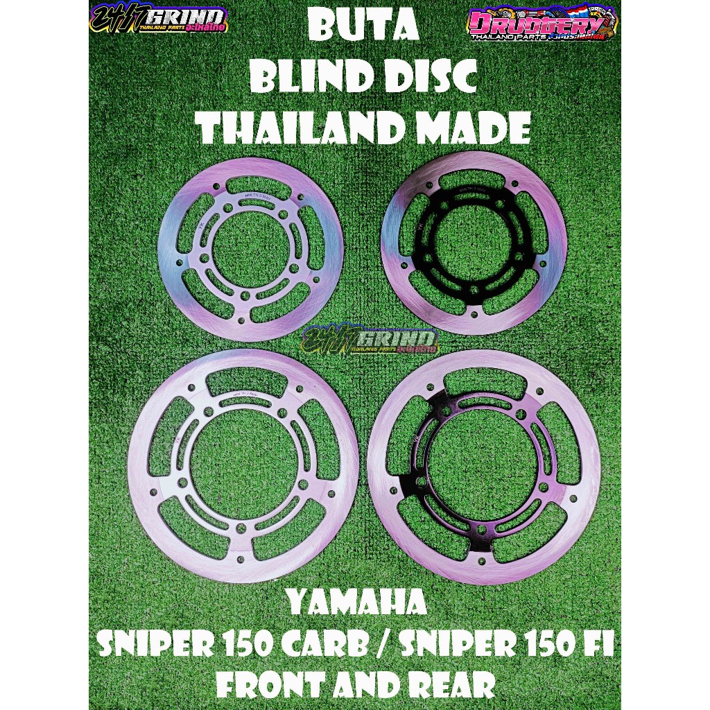 BUTA BLIND DISC YAMAHA SNIPER 150 / SNIPER 155 THAILAND MADE | Shopee Philippines
