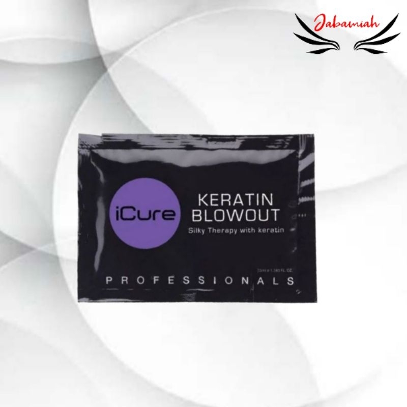 Icure Keratin Blowout 35ml Sachet | Shopee Philippines
