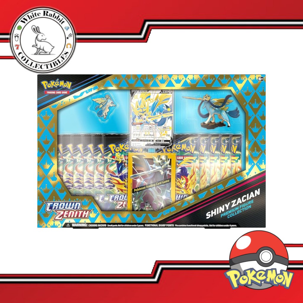 [Pokemon] [Box] Crown Zenith Premium Figure Collection Shiny Zacian | Shopee Philippines