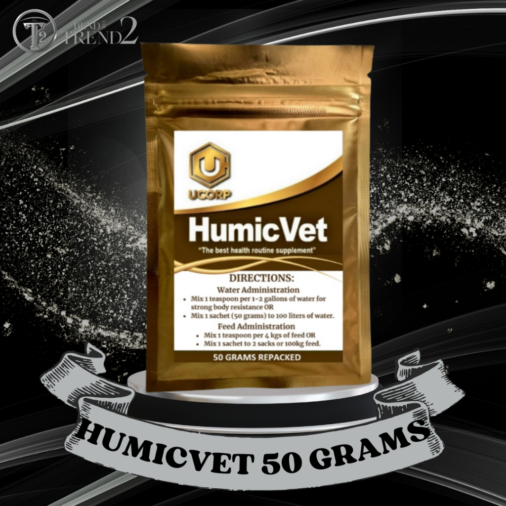 (BUY 1) HUMICVET 50 GRAMS REPACKED / Supplement for all animals/pets ...