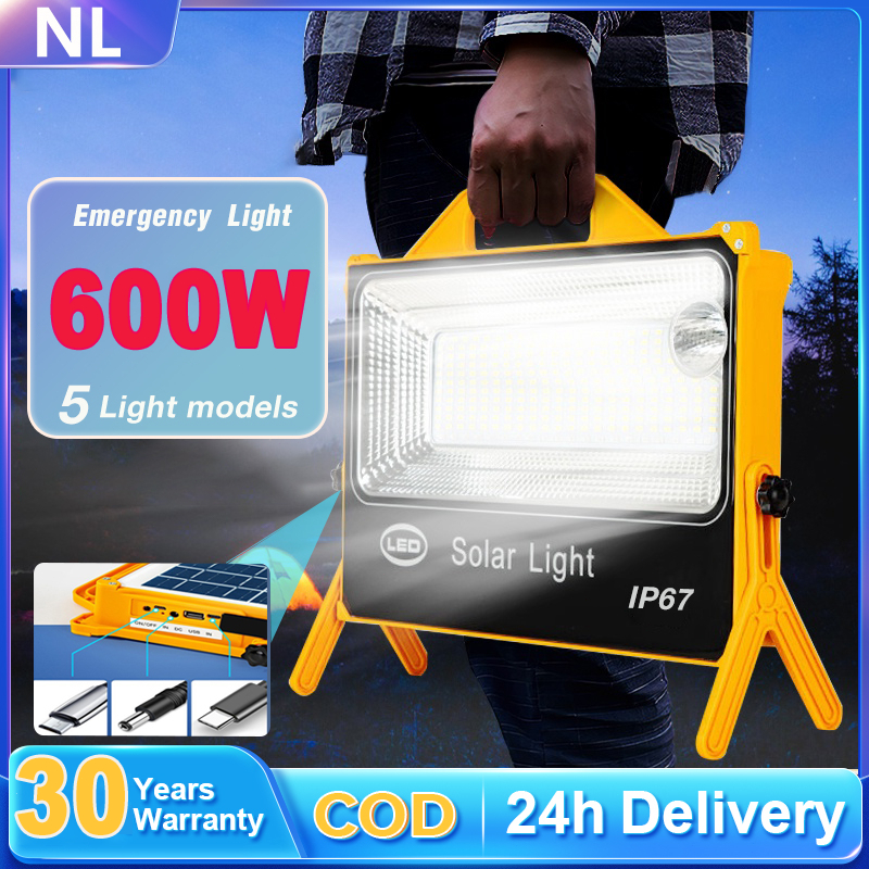solar emergency lights portable rechargeable solar led camping lantern ...