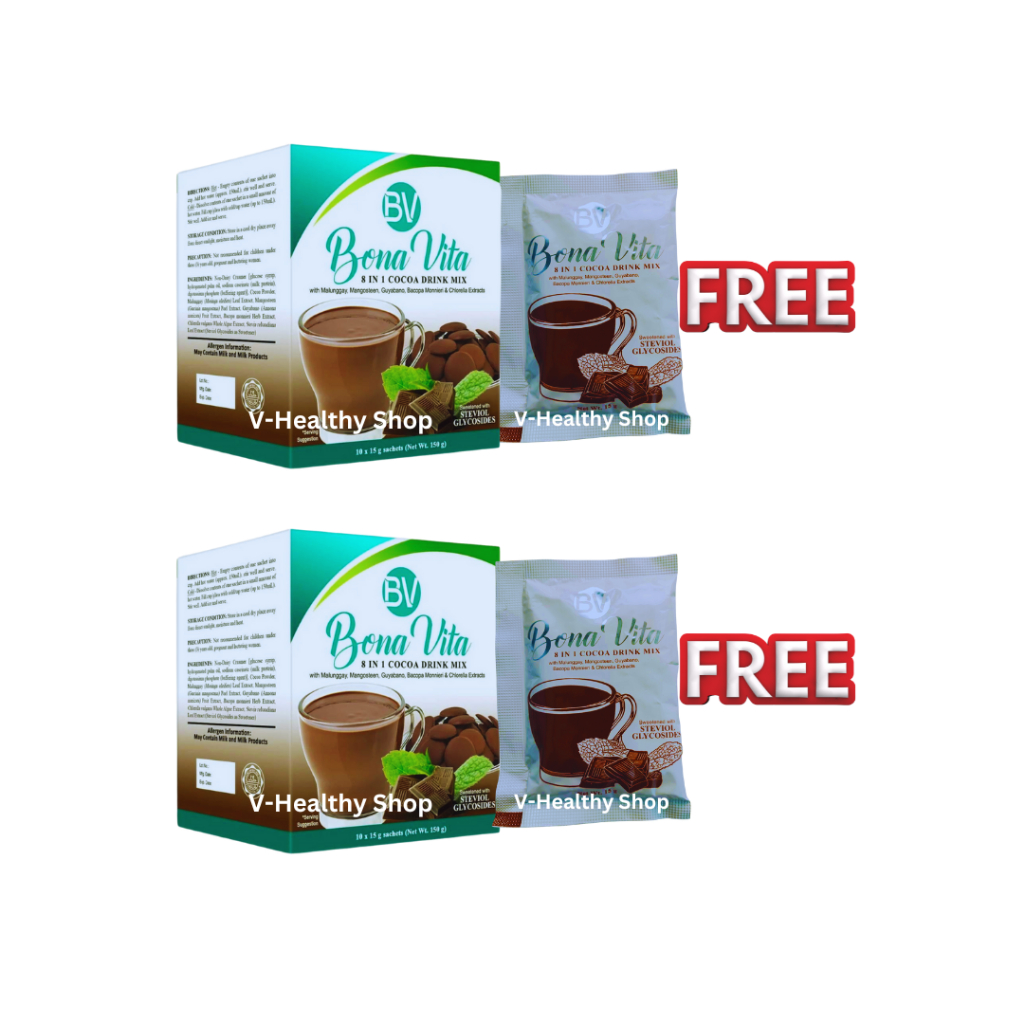 BonaVita Choco Flavor (2 Boxes + 2 Sachets) | Shopee Philippines