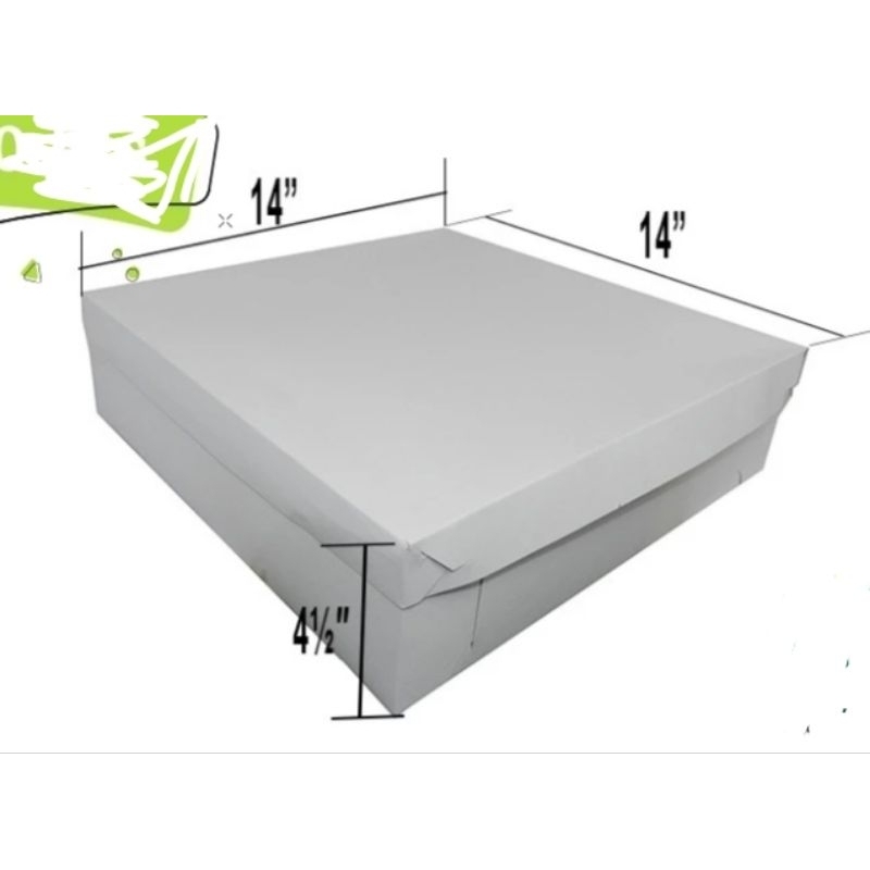 cake box 14x14x5 (5pcs) | Shopee Philippines