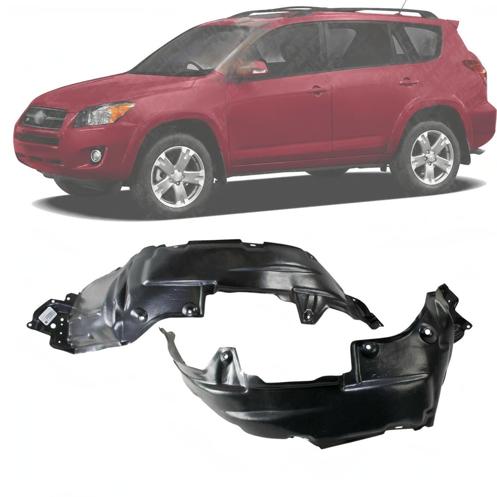 Toyota RAV4 Fender Liner/2006-2012/3rd Gen/XA30/Front/Rear/Panel/Cover ...