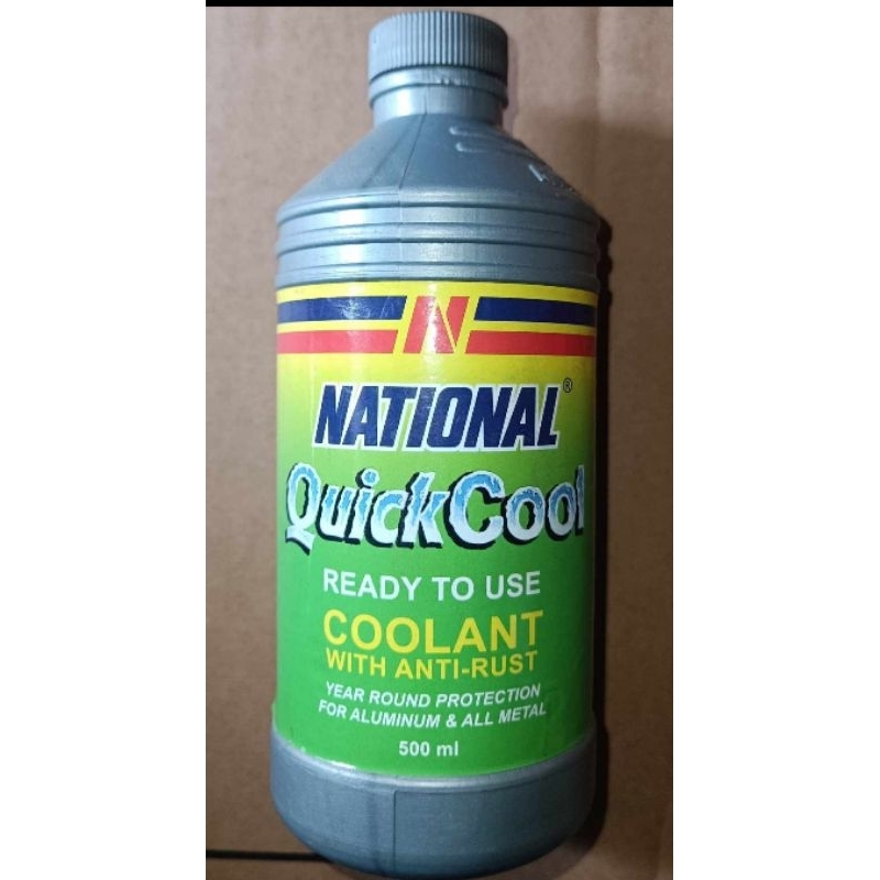National Quick Cool Ready to Use Coolant with Anti-Rust Year Round Protection | Shopee Philippines