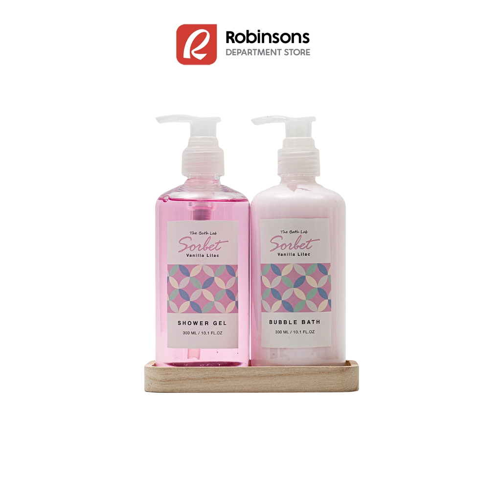 The Bath Lab 290ml Shower Gel 290ml Lotion Vanilla Lilac | Shopee ...