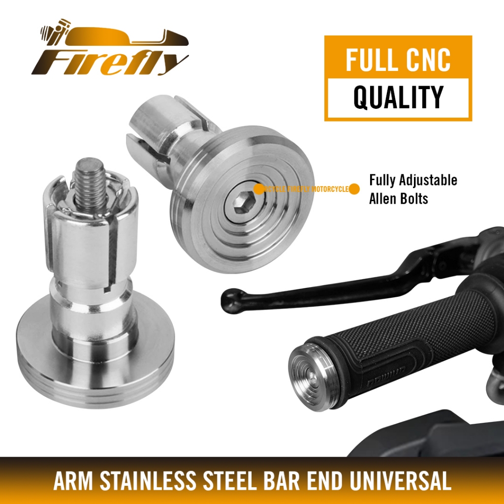 Arm Stainless Steel Bar End CNC Quality Sell By Pair Universal Made in ...