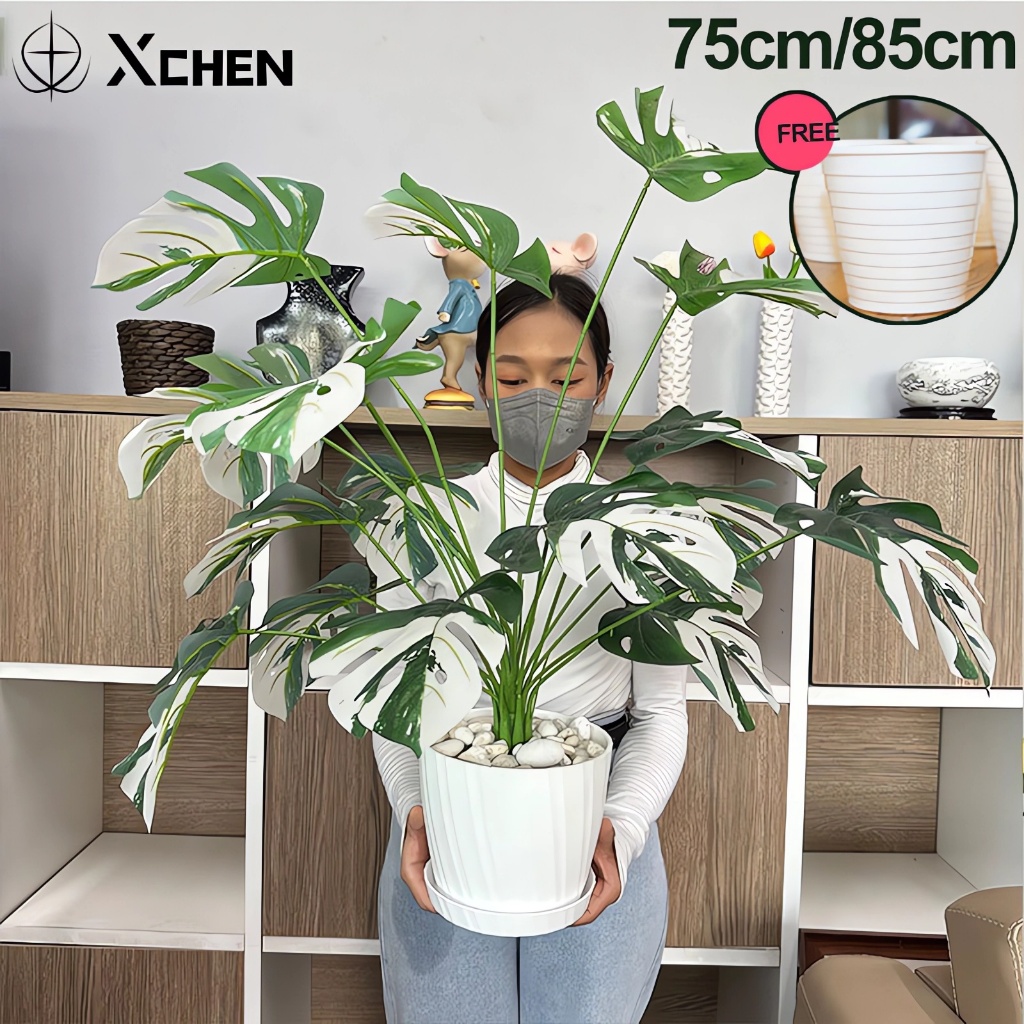 【Plants that never go bad】artificial plants big size fake plants decor ...