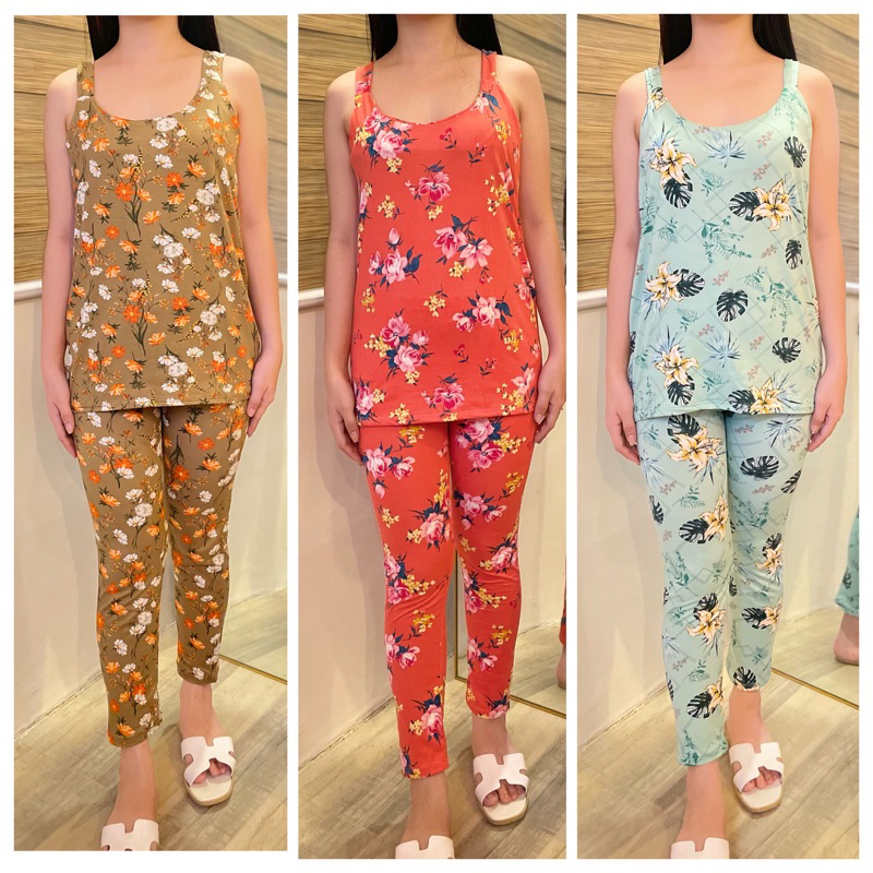 BLUSA Sarah Spag Sando Leggings Terno Pambahay For Woman Direct Tahian ...