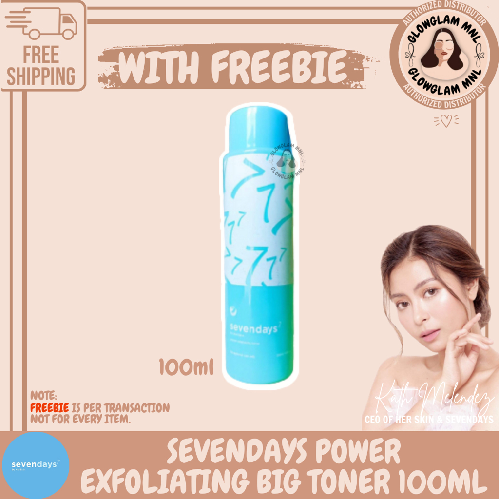 Sevendays Power Exfoliating Big Toner 100ml by Kath Melendez (WITH ...