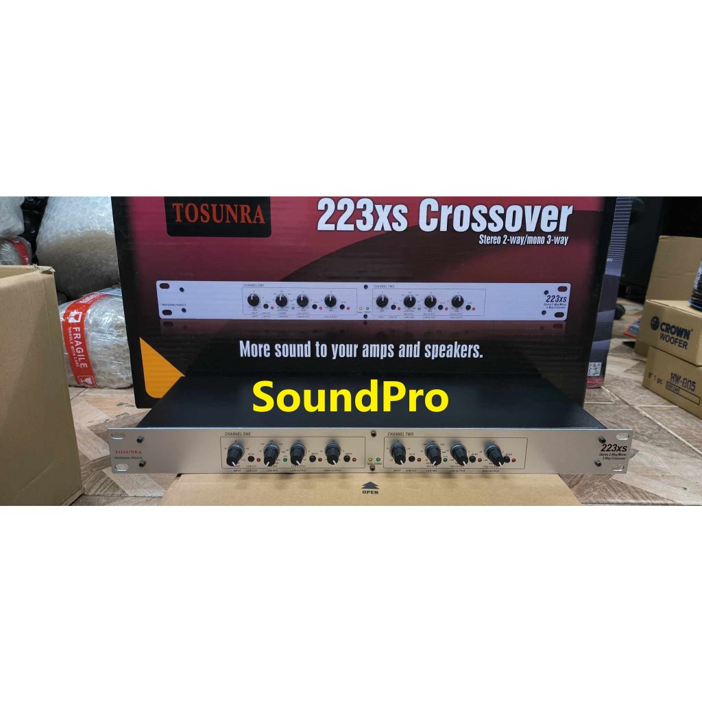 TOSUNRA 223XS CROSSOVER stereo 2 way/mono 3 way | Shopee Philippines