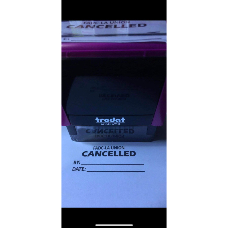 TRODAT 4913 PERSONALIZED STAMP | Shopee Philippines