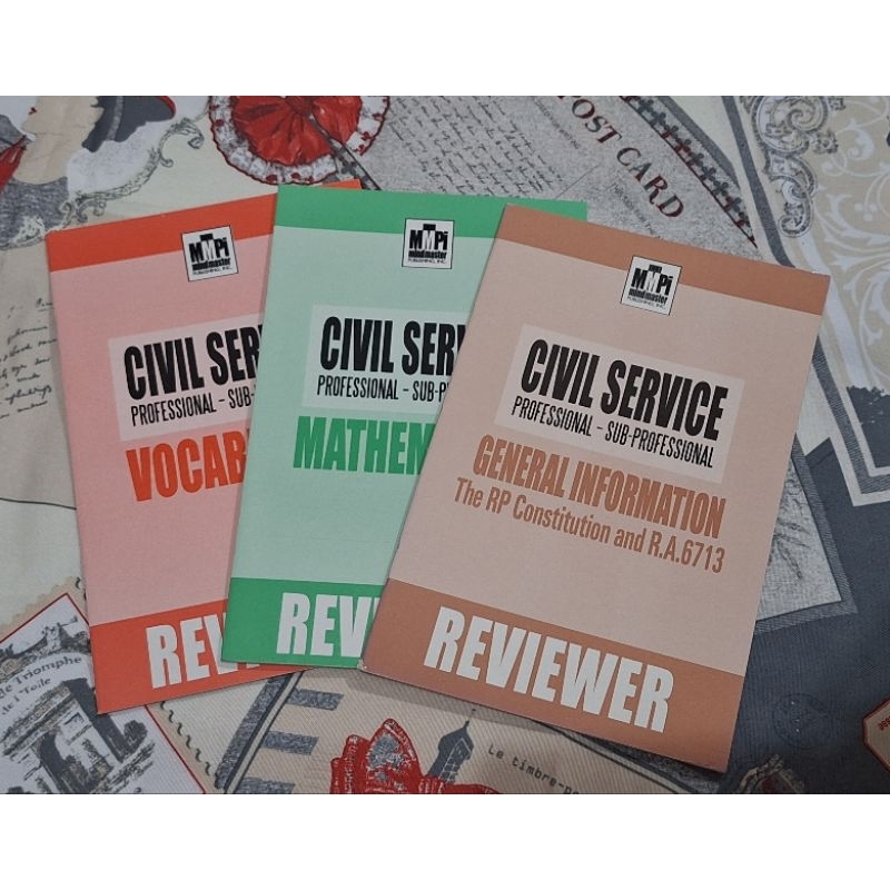 CIVIL SERVICE REVIEWER VOCABULARY,MATHEMATICS & GENERAL INFORMATION by ...