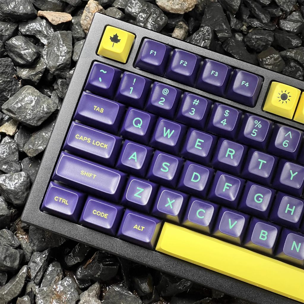 Cyberpunk 173 Keys ABS Doubleshot SA Profile Keycaps Set for Mechanical ...