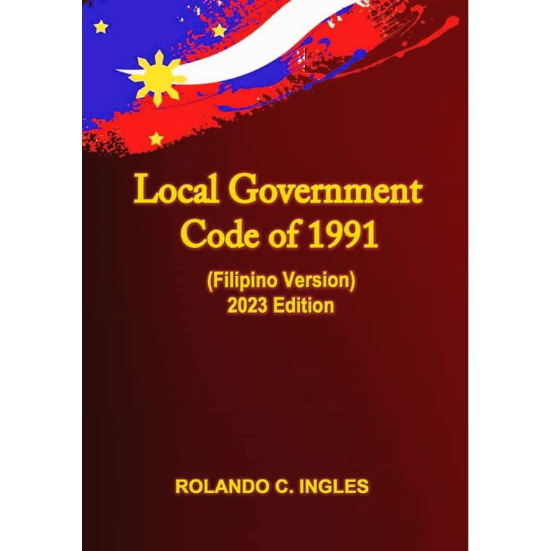 Local Government Code TAGALOG version | Shopee Philippines