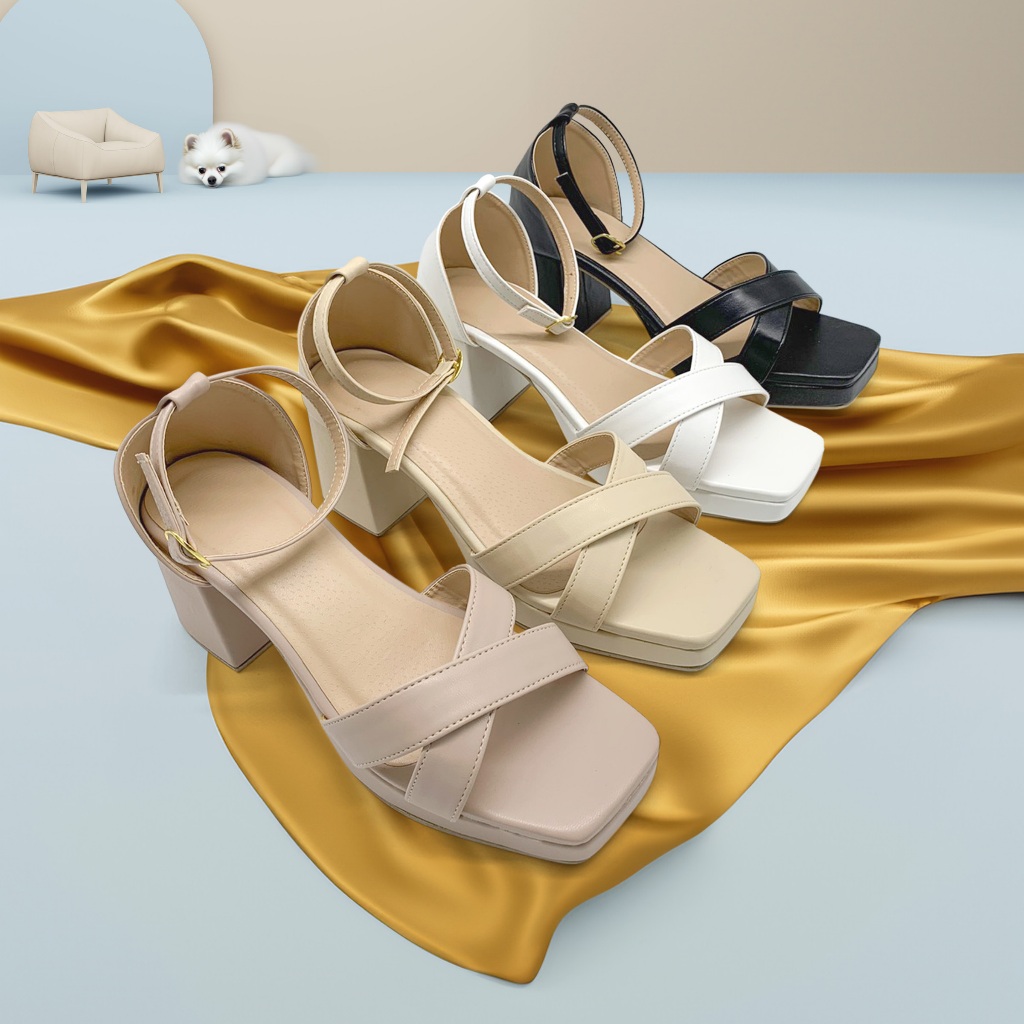 R&A916 3-Inch Square Toe with Cross Toe Straps plus Adjustable Ankle ...