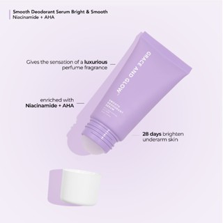 Grace and Glow Bright and Smooth Deodorant Roll On Serum 50 ml - Smooth ...
