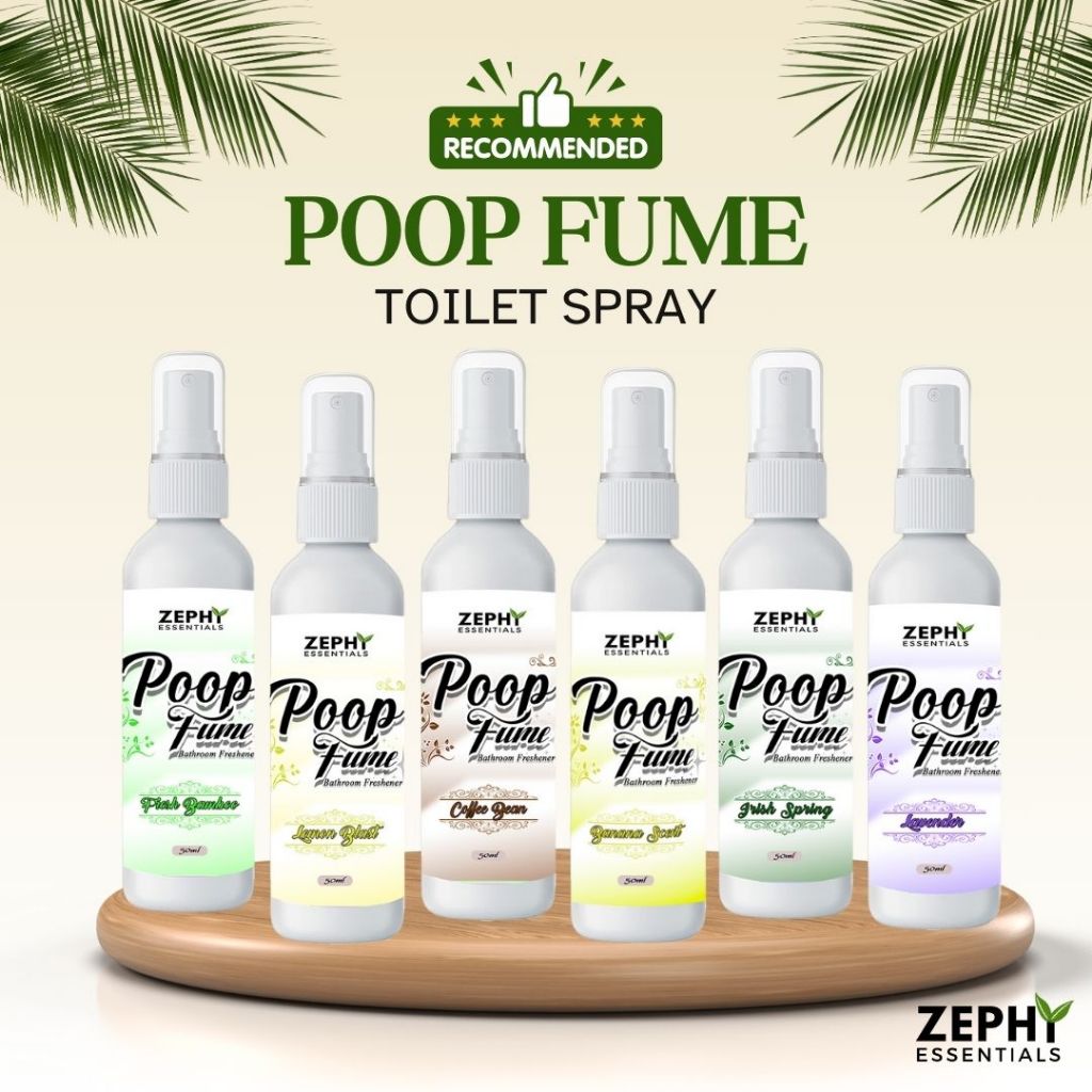 Premium Toilet Deodorizer & Poop Spray 50ml - Best Bathroom Freshener ...