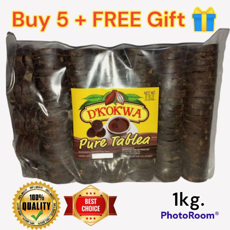 D'kokwa 1kg. Pure Tablea 100% cacao mass | Shopee Philippines