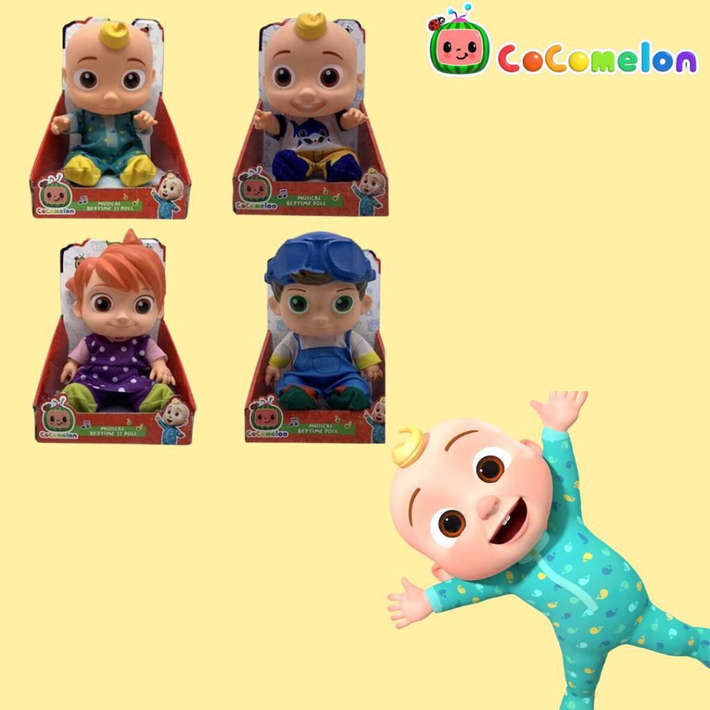 Cocomelon Action Figure Toys Animal JJ Cocomelon Dolls with Music 20cm ...