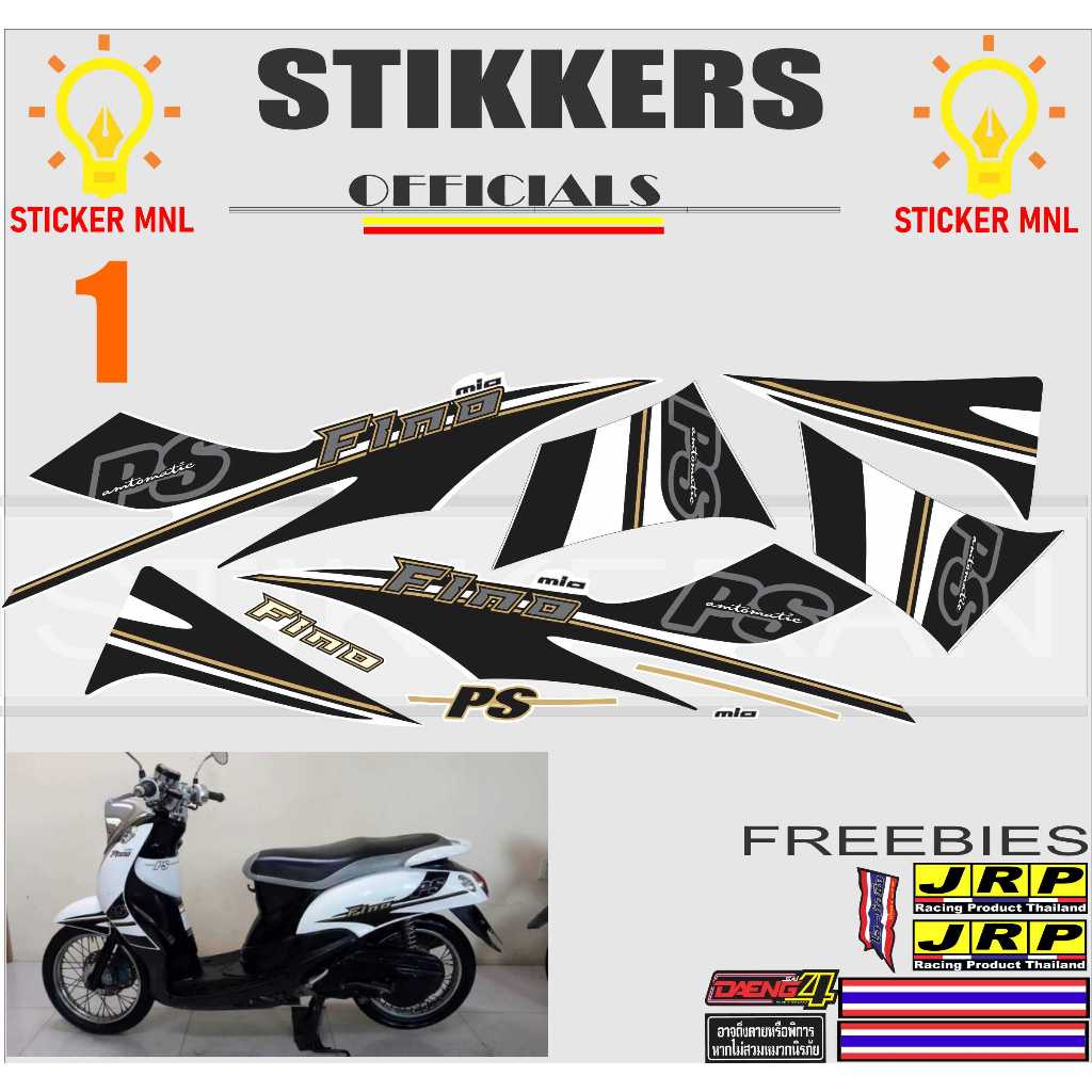 YAMAHA FINO THAI DECALS FINO PS | Shopee Philippines