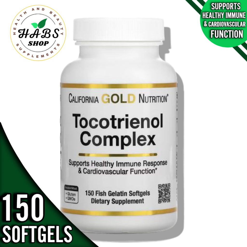 Vitamin E and Mixed Tocotrienols, California Gold Nutrition ...