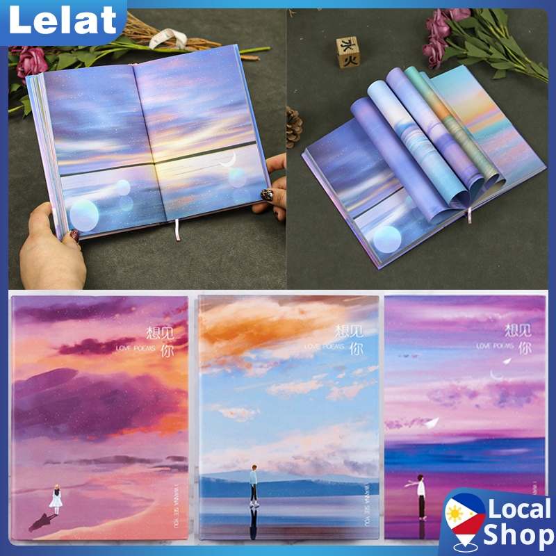 Student Notebook Ins Style Handbook Ledger Notepad I Want To See You ...