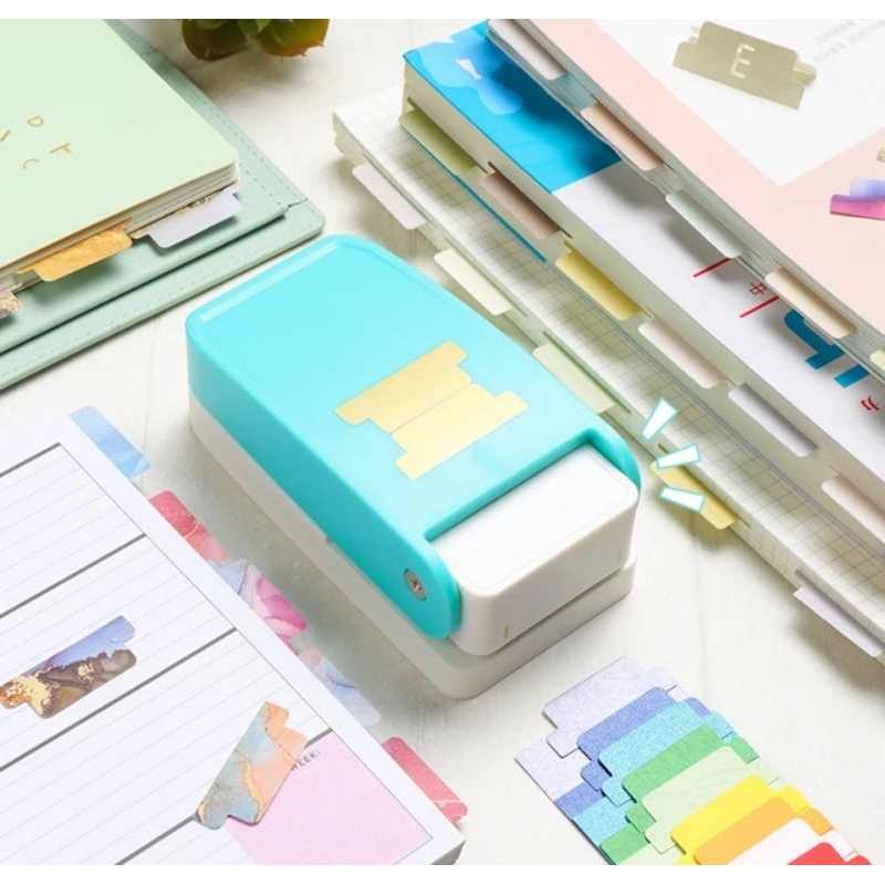 Tab Punch/ Index Label DIY bookmark organizer | Shopee Philippines