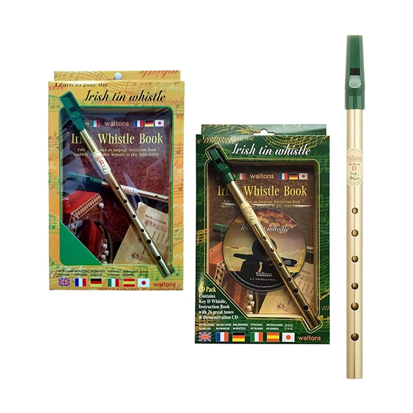 Waltons 1506 Tin Whistle Brass D Tube Musical Instruments | Shopee ...