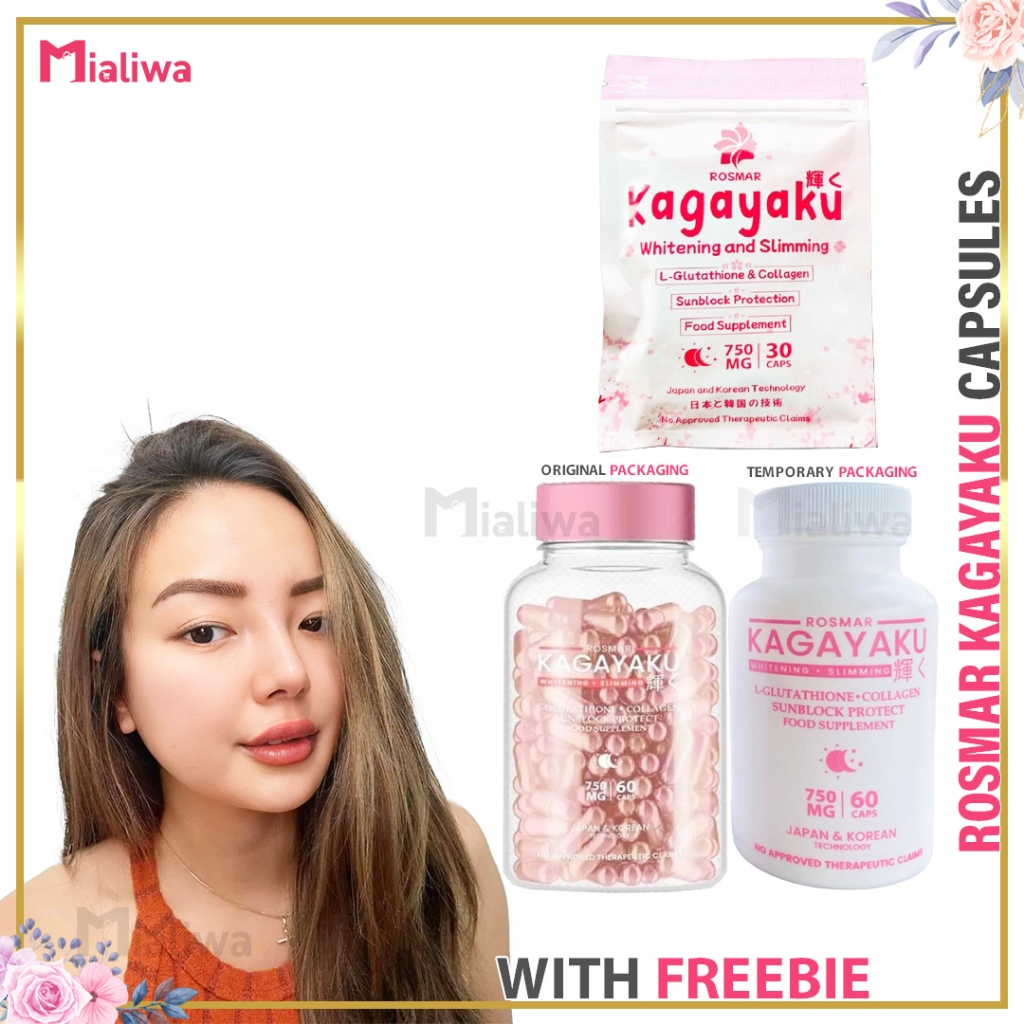 Rosmar Kagayaku Capsules Whitening Slimming Pampaputi Pampapayat ...