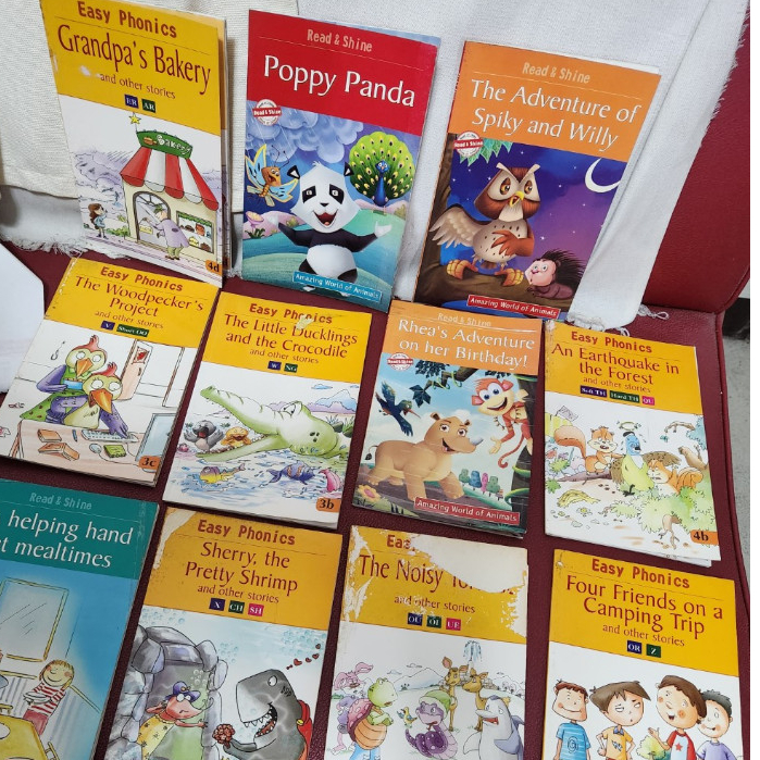 2-11 Books Set Easy Phonics Childrens reading easy reader Smart phonics ...