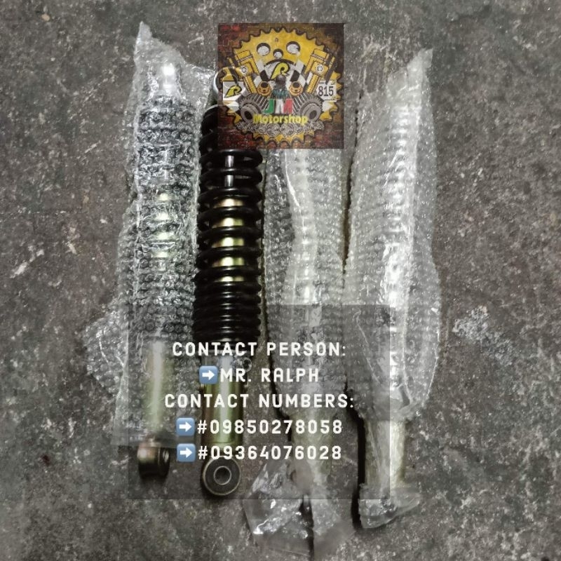 Stock Rear Shock WAVE/XRM/RUSI MP (330mm) | Shopee Philippines