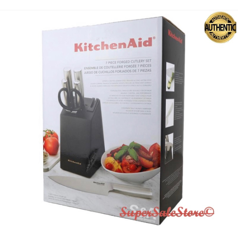 KitchenAid Forged Cutlery Set-7pc | Shopee Philippines