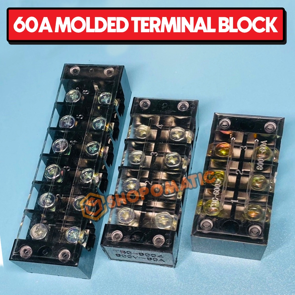 🟧 60A Molded Terminal Block Electrical 🟧 | Shopee Philippines