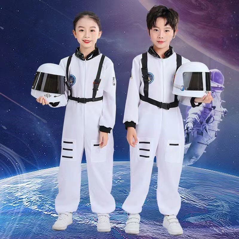 Children's Space Suit Astronaut Costume For Kids Boy Cosplay Space ...