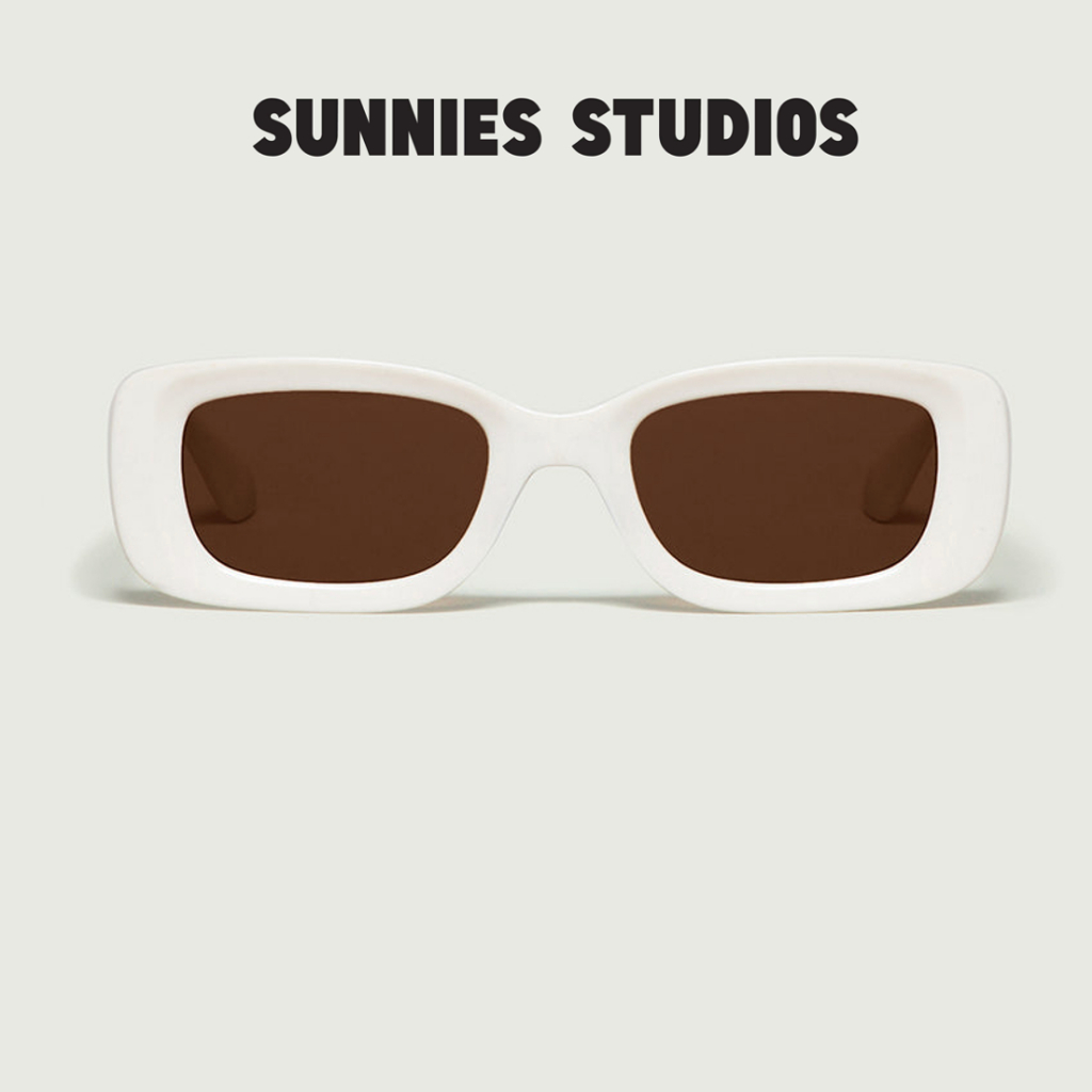 Sunnies Studios Domino (Rectangle Fashion Sunglasses Shades for Men and ...