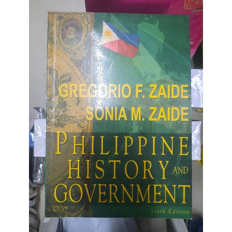 Philippine History and Government 6th ed by Zaide (REPRINT) | Shopee ...