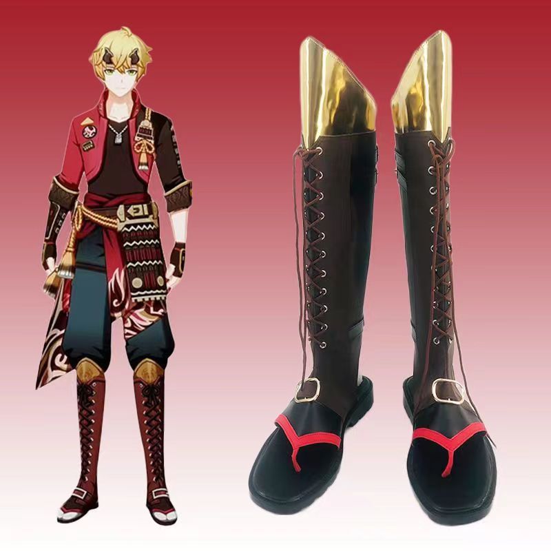 Genshin Impact thoma cosplay costume and thoma wig,thoma shoes,thoma ...