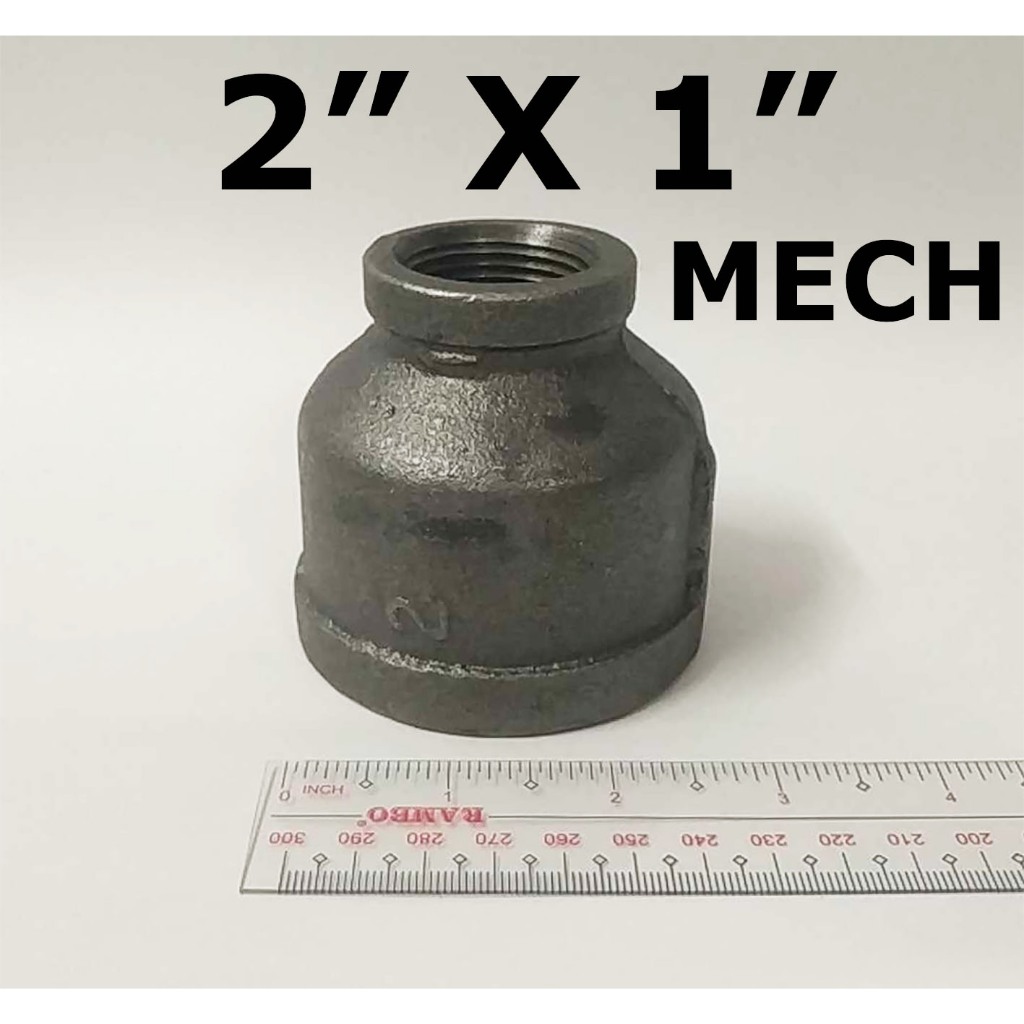 Bi Bell Reducer 2 X 1 Sch40 Standard Threaded Screw Type Coupling