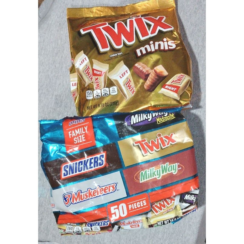 mars mix mini assorted 50ct/twix minis 275g | Shopee Philippines
