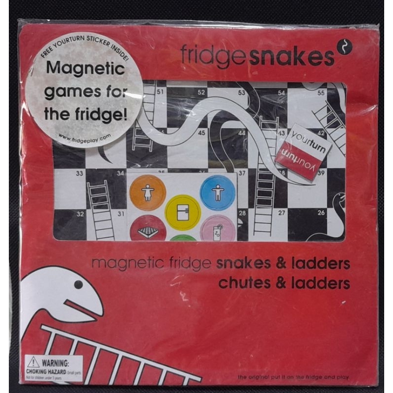 Fridgesnakes magnetic snakes and ladders | Shopee Philippines