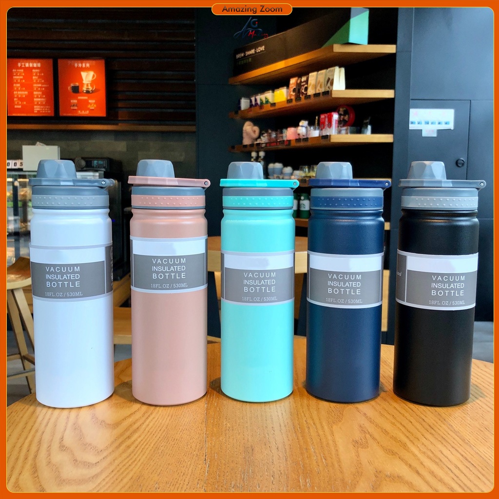 Original Stainless steel Thermos Macaron Vacuum Insulated Tumbler Cup ...