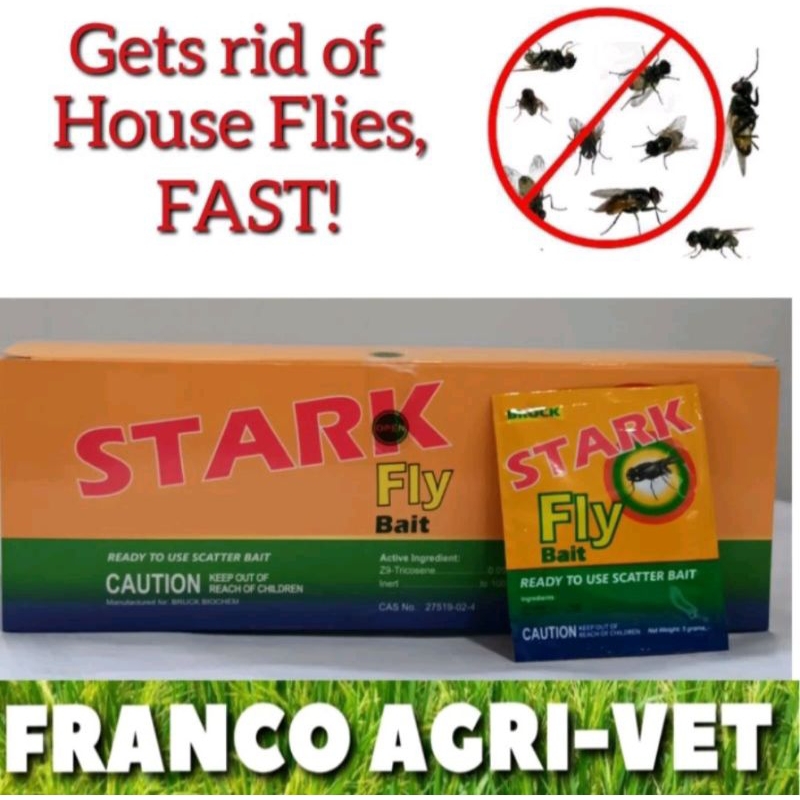 Stark Fly Bait / Pamatay ng Langaw Ready to use scatter bait ( 1box ...