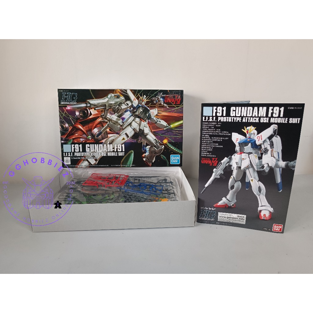 Bandai HG 1/144 F91 Gundam-F91 | Shopee Philippines