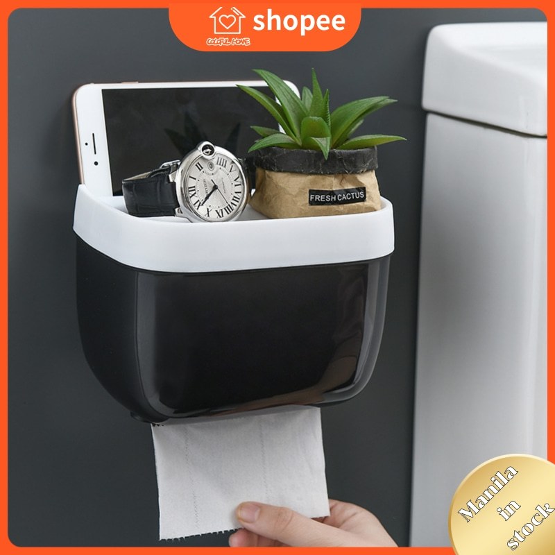 O085 COD Tissue Holder Bathroom Tissue Holder with cover waterproof ...